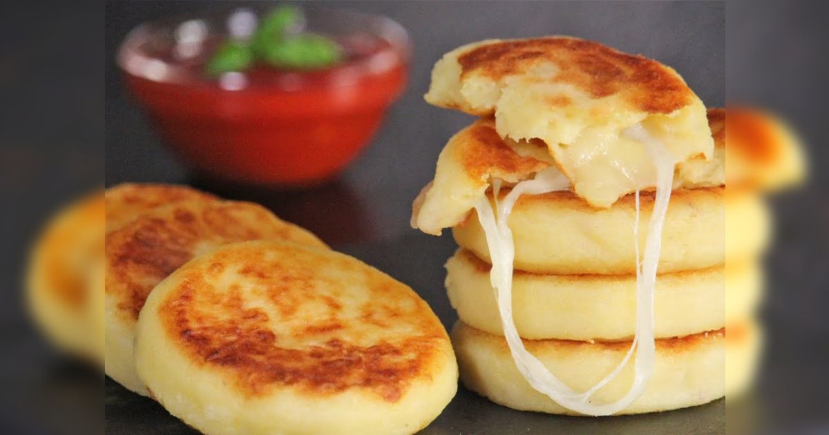 Easy potato cheese pancake recipe makes perfect on-the-go meal