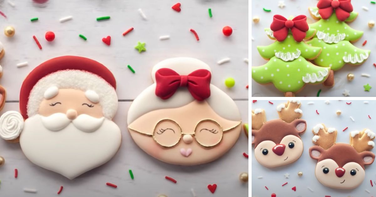 Cookie artist earns over 2M views showing how she decorates Christmas ...