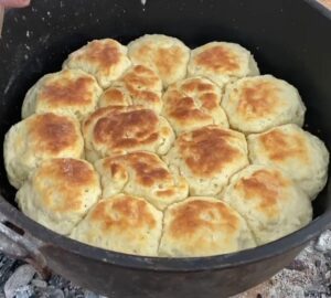 Cowboy shares delicious old-fashioned biscuits & gravy recipe
