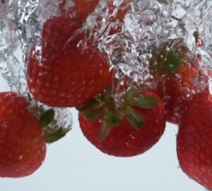 Video of strawberry under a microscope will ensure you never forget to ...