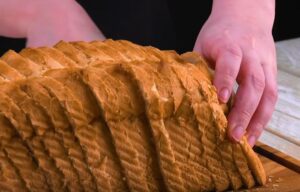 Stick 12 bread slices upright in wire rack for delicious meal your ...