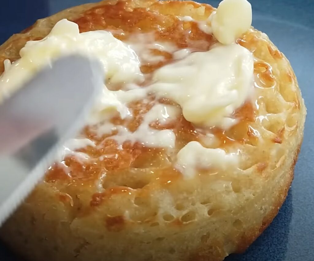 Retired chef shows the “proper” way to make true English crumpets worth ...