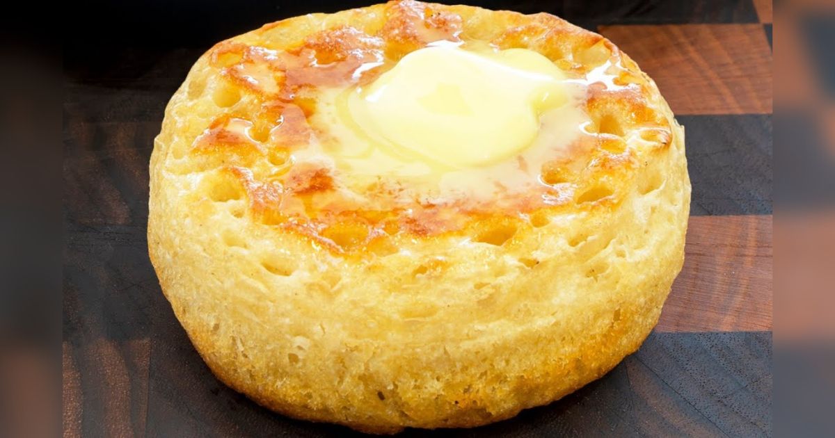 Retired chef shows the “proper” way to make true English crumpets worth ...