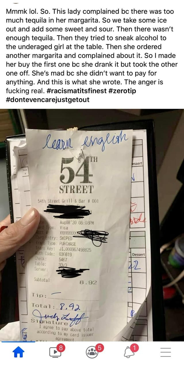 25+ Wildly Entitled Customers Who Should Be Banned from Every Restaurant