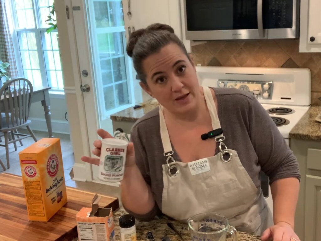 Mom shows how easy it is to make homemade baking powder and it only ...